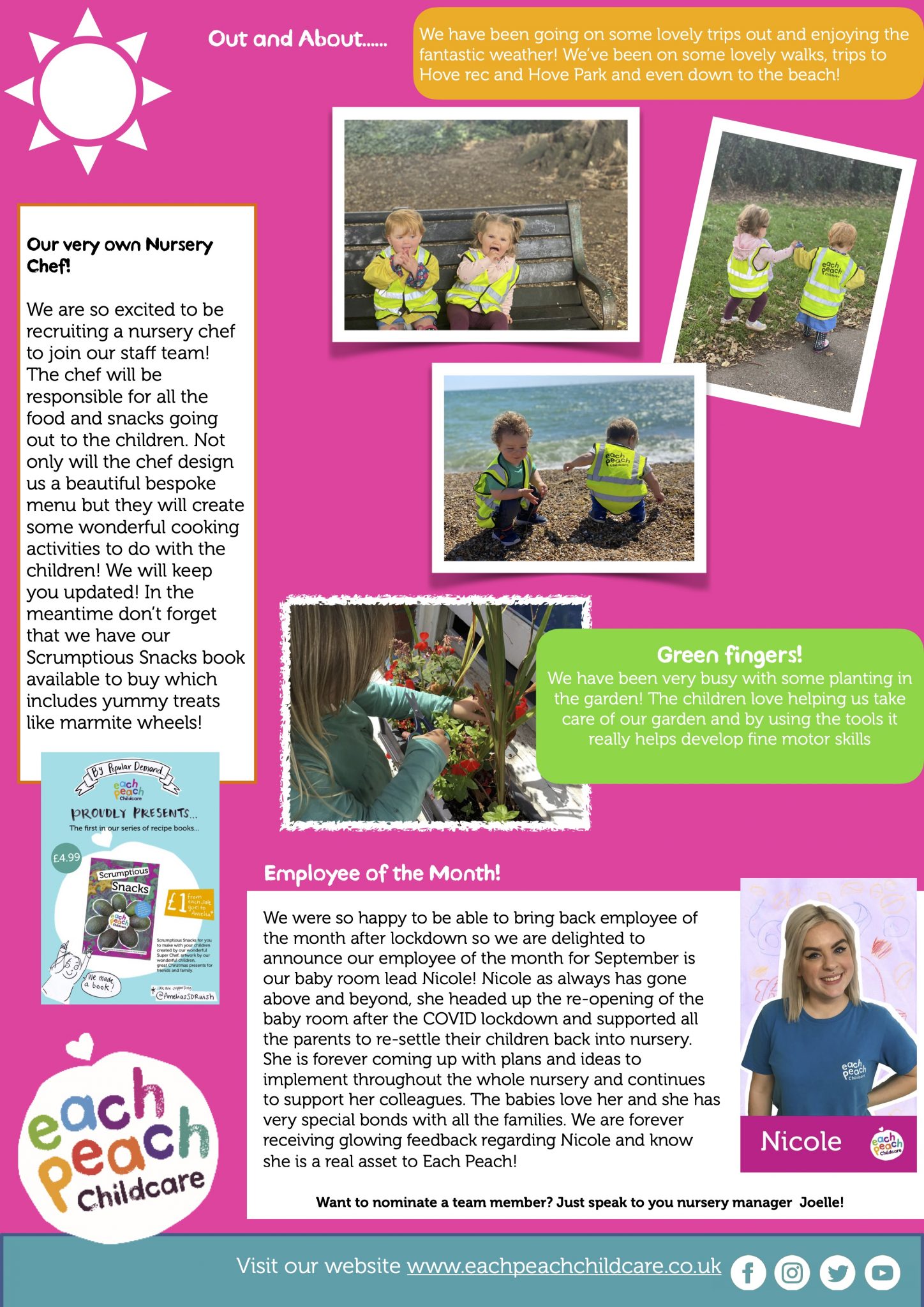 Each Peach Childcare Newsletter | Summer 2020 Edition - Each Peach Nursery